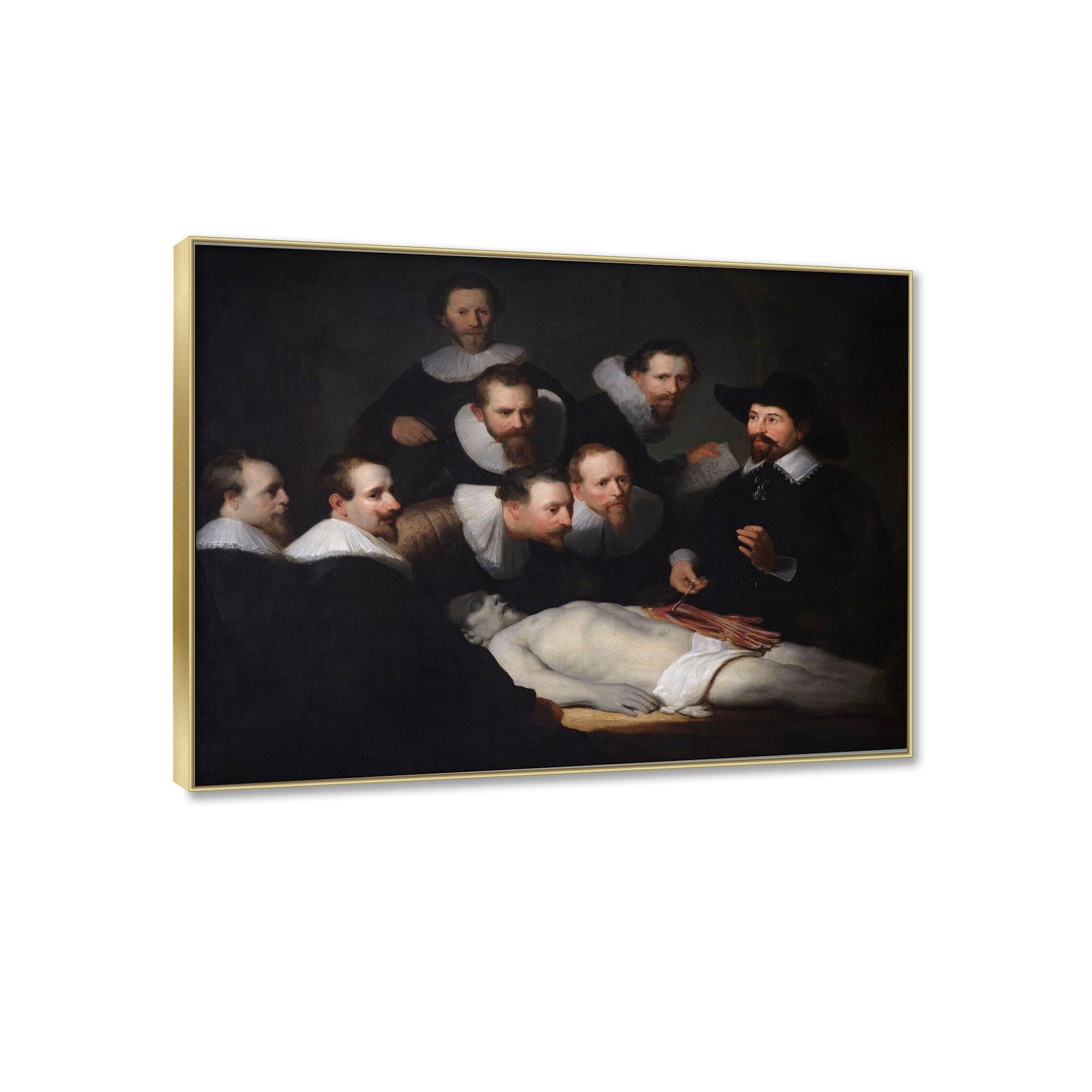 Rembrandt La Lezione Di Anatomia Del Dottor Nicolaes Tulp