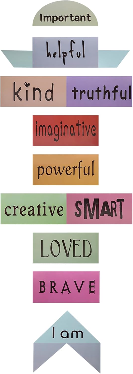 Amazon.com: Fssqii Alphabet Floor Wall Decals Word Hopscotch Stickers ...
