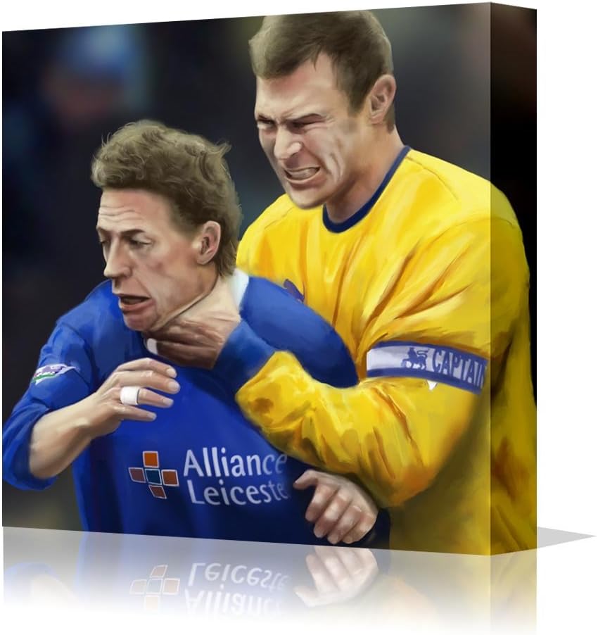 DUNCAN FERGUSON EVERTON STRANGLE STEFFEN FREUND Stunning Large 20 ...