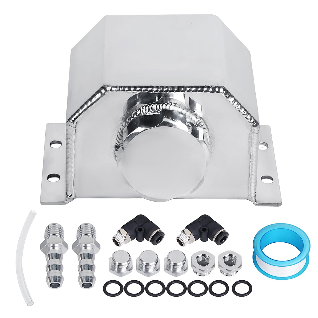 Amazon.com: LokoCar Coolant Radiator Tank Reservoir Expansion Overflow ...