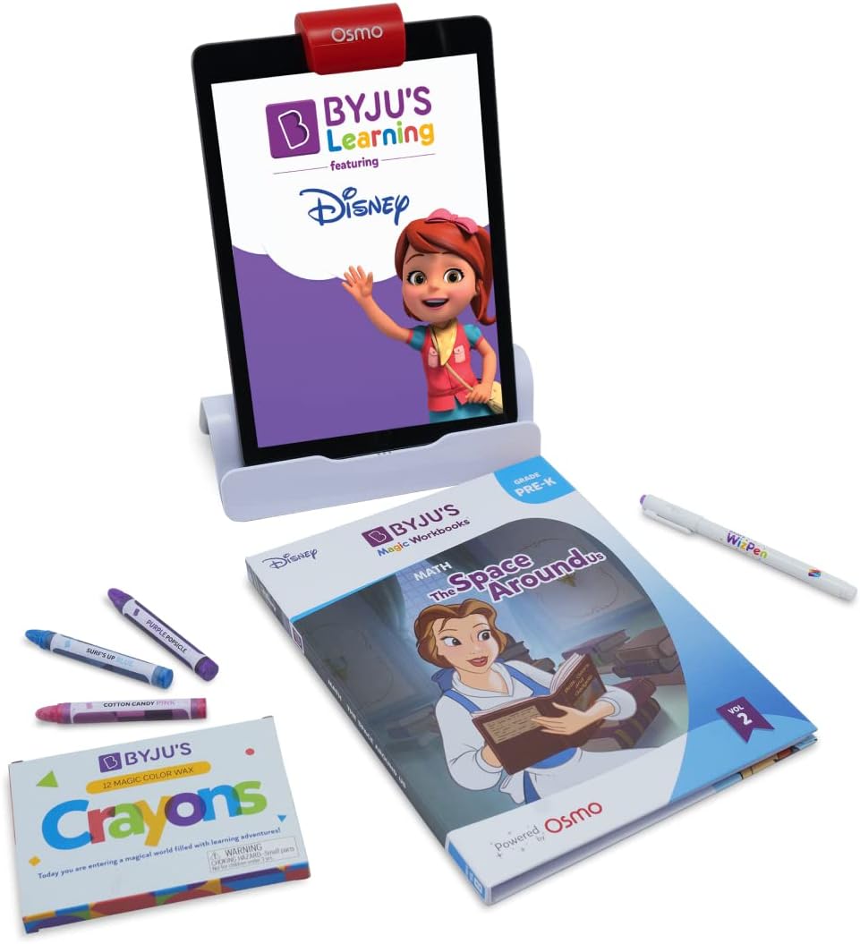Amazon.com: BYJU'S Magic Workbooks: Disney, Pre-K, Math, Space Around ...