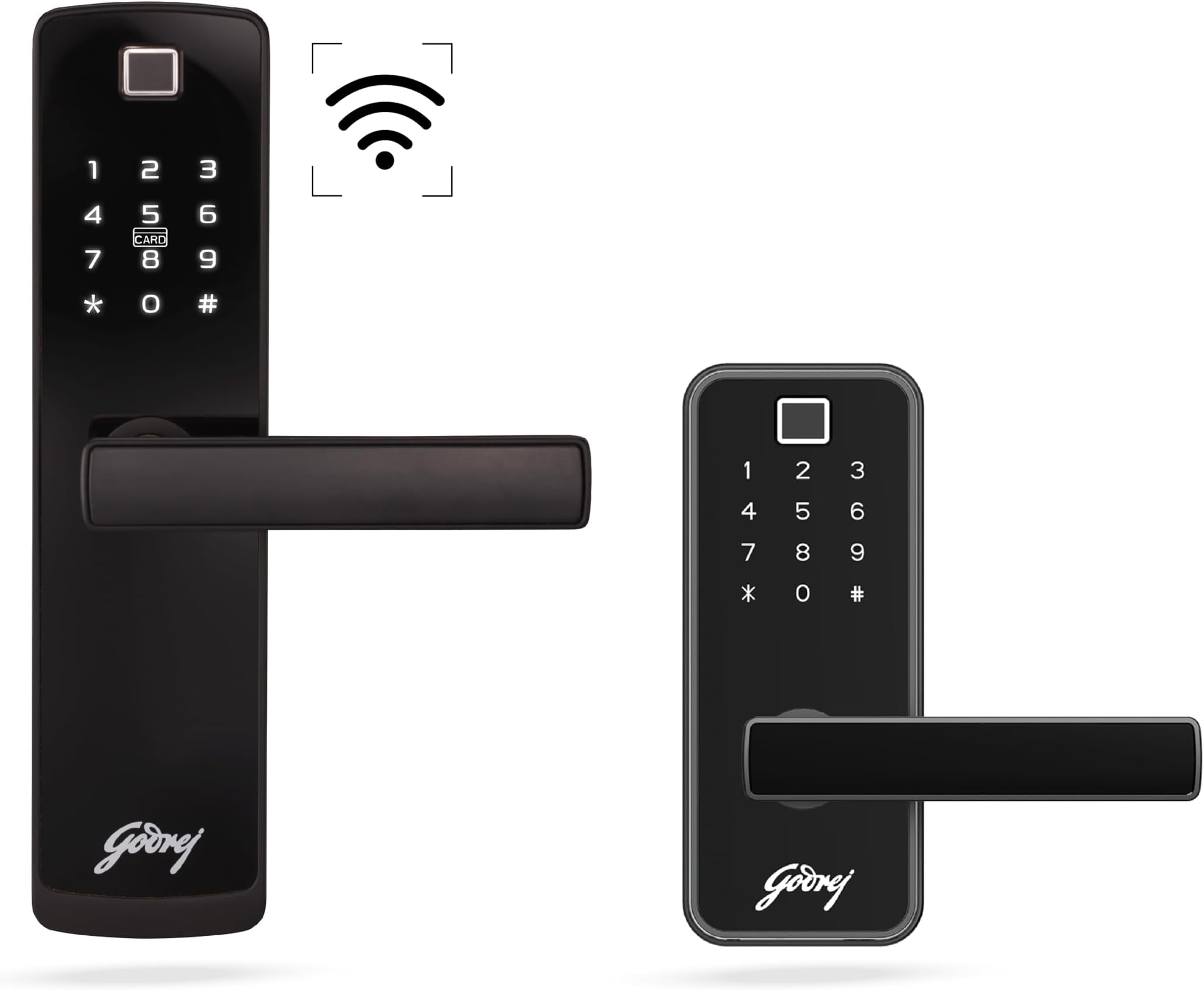 Godrej Advantis Revolution Smart Digital Lock for Wooden Door | 4 in 1 ...