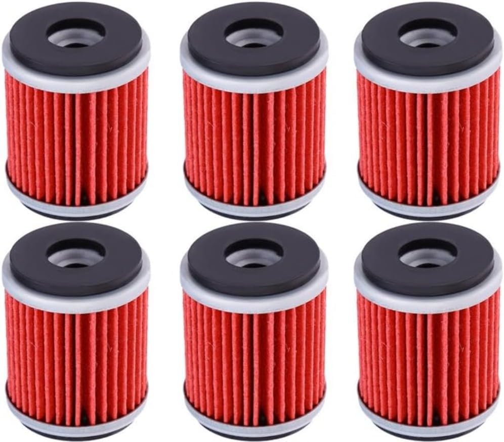 Amazon.com: 6-PACK Oil Filter Oil Filters Replacement Fit for Yamaha ...