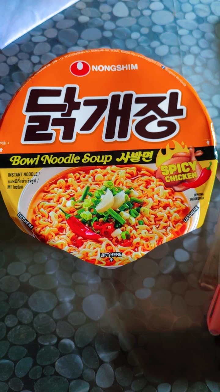 Nongshim Angry Chapaguri Instant Noodles, 4.02 oz ℮ 114 g : Amazon.in ...