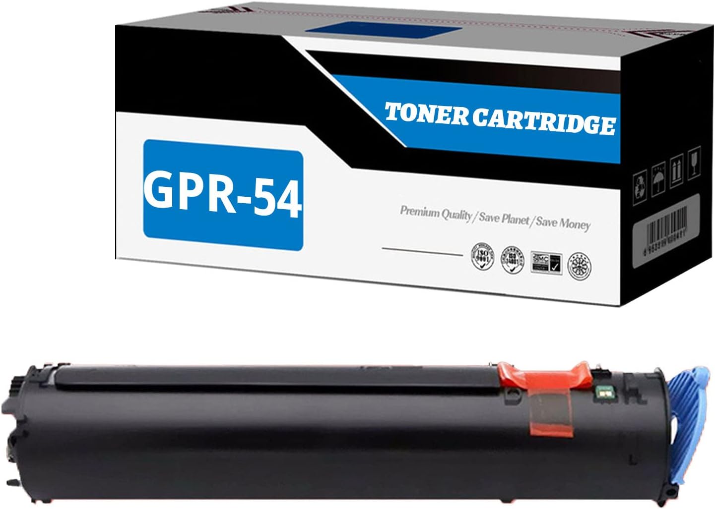 Amazon.com: ZLOR Compatible High Yield GPR-54 GPR54 Replacement Toner Cartridge Use for Canon ...