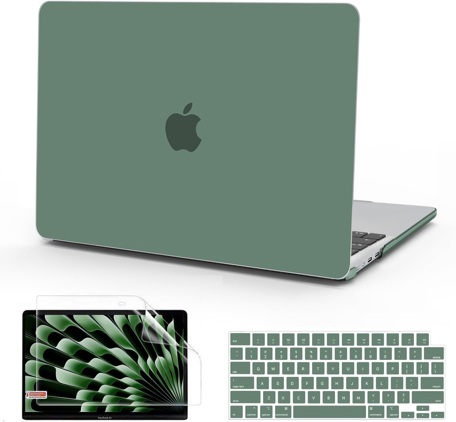 Amazon.com: B BELK Compatible with MacBook Air 15 inch Case 2025 2024 ...