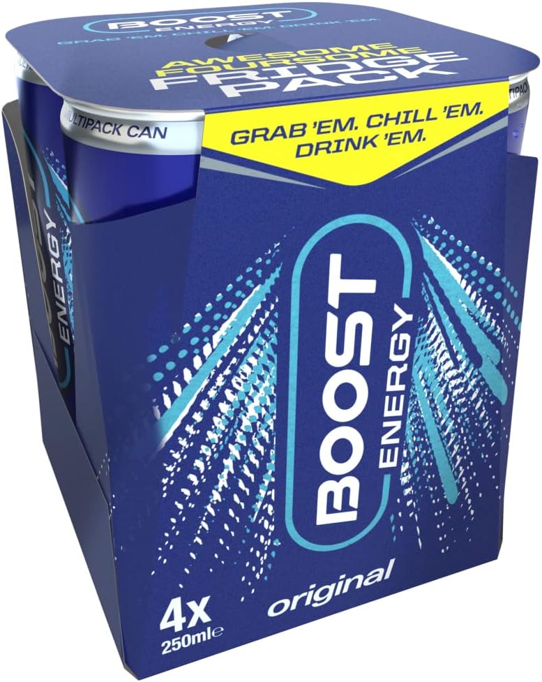 Boost Energy Original 4 x 250ml : Amazon.co.uk: Grocery