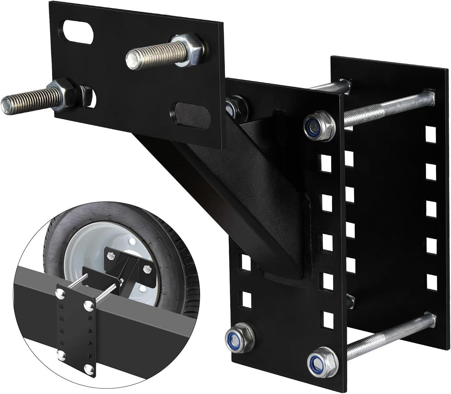 Amazon.com: TOPSHINE Spare Tire Carrier, Trailer Spare Tire Mount Boat ...