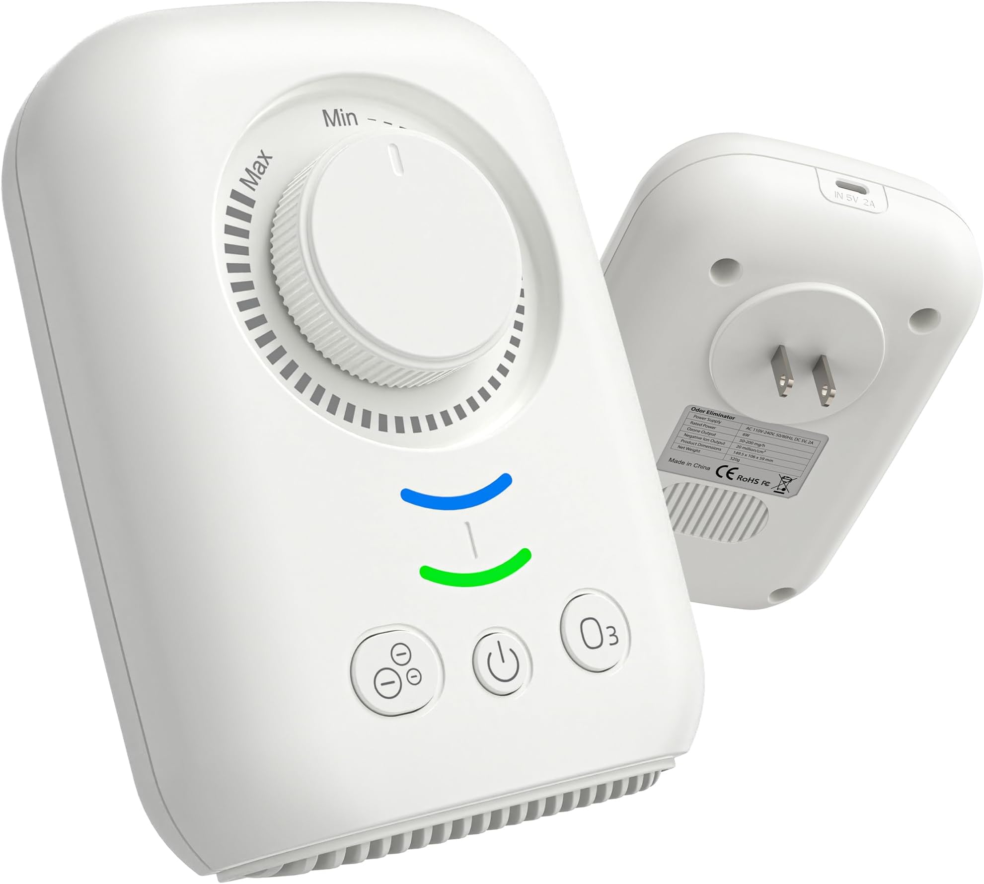 Amazon.com: Airthereal B50 Mini Ozone Generator Air Purifier- Removes ...