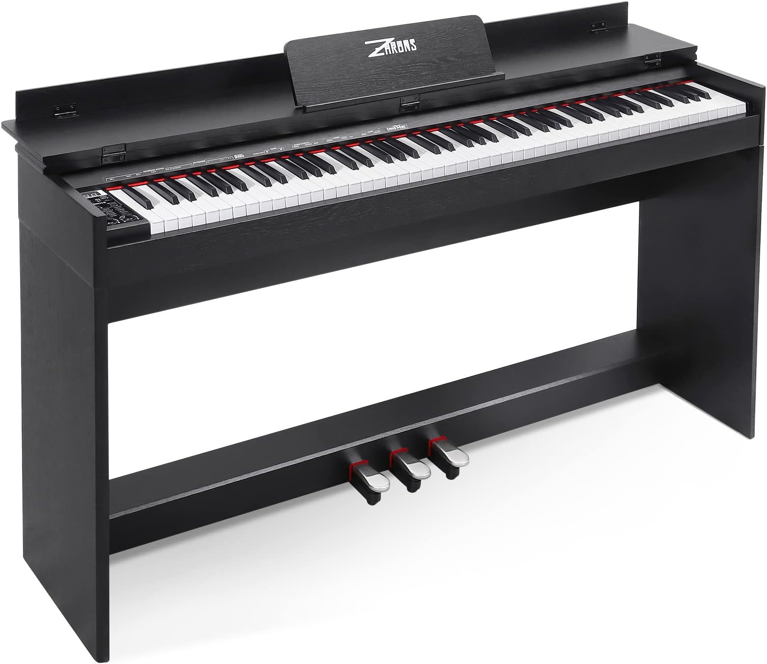 Amazon.com: Fesley Digital Piano 88 Key Weighted Keyboard: Home ...