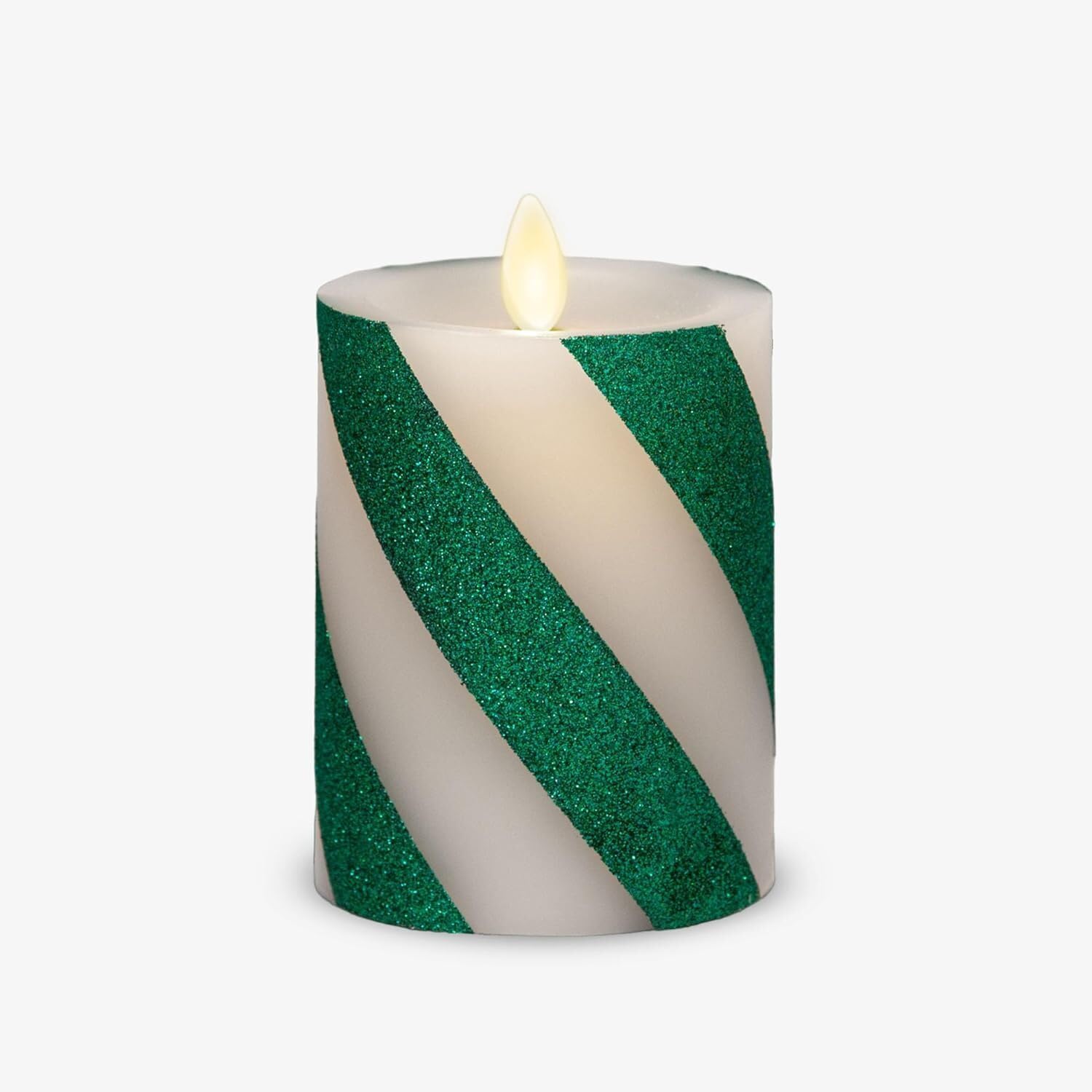 Amazon.com: Luminara Candy Cane Flameless Moving Flame LED Candle (4.5 ...
