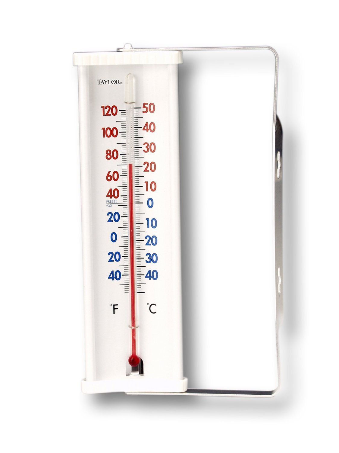 Amazon.com: Taylor 5316 Window Thermometer With Bracket, 8" : Patio ...