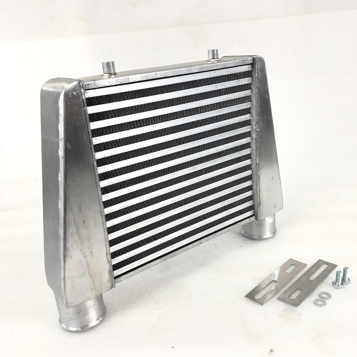 Amazon.com: Universal Aluminum V-Mount Intercooler 17"X12"X2.75 ...
