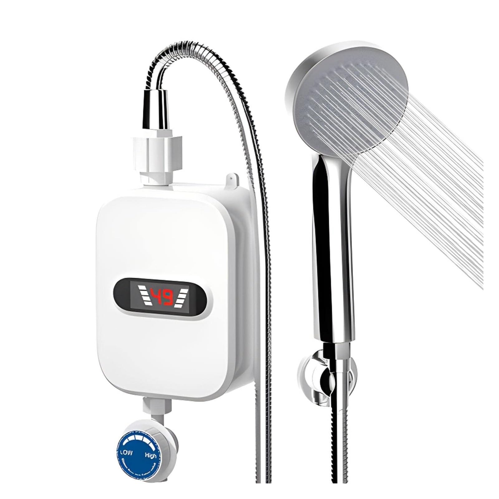 Travel Water Heater Shower New Aim 6L Tankless LPG Portable Gas Water
