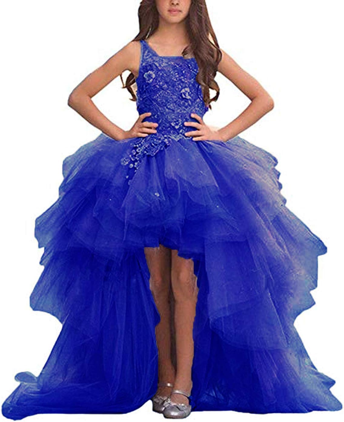 Strapless High Low Dresses For Girls