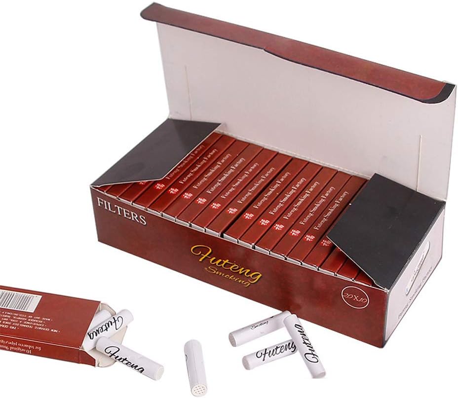 Amazon.com: 9mm Charcoal Pipe Filters 200PCS Universal Professional ...