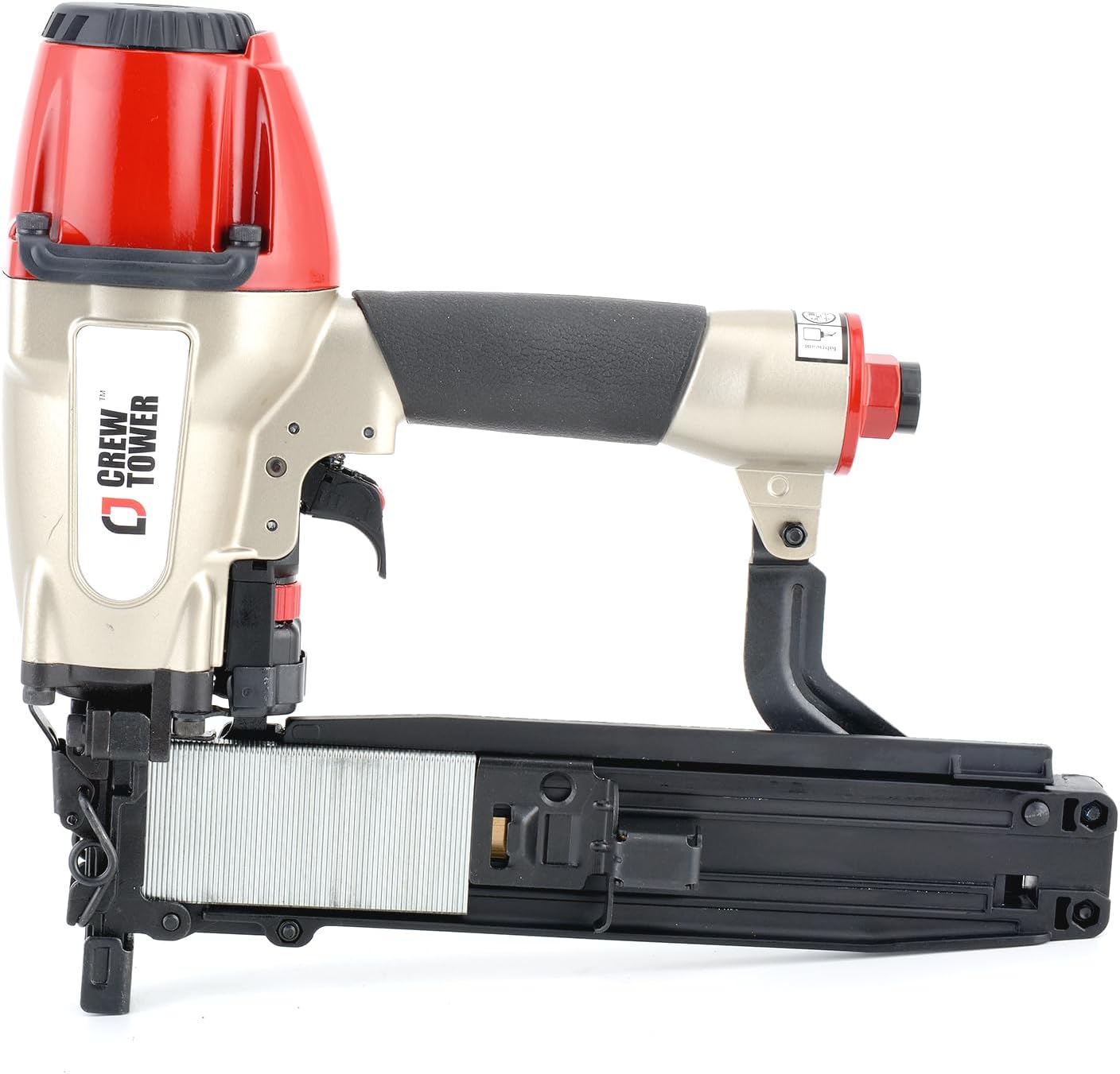 CREWTOWER 16 Gauge Pneumatic Stapler - 7/16-inch Medium Crown Air ...