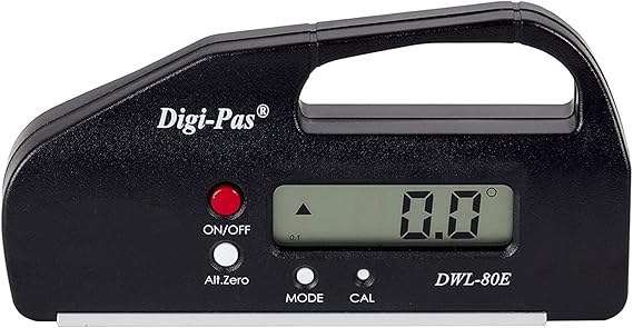 Digi-Pas DWL-80E Mini Pocket Size Digital Level Electronic Angle Gauge ...