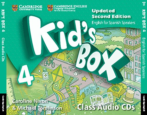 Amazon.com: Kid's Box Level 4 Class Audio CDs (4) English for Spanish Speakers: 9788490367544 ...