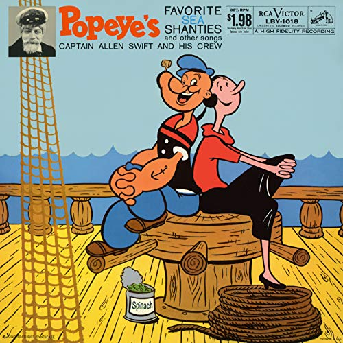 Popeye's Favorite Sea Shanties and Other Songs : Captain Allen Swift ...