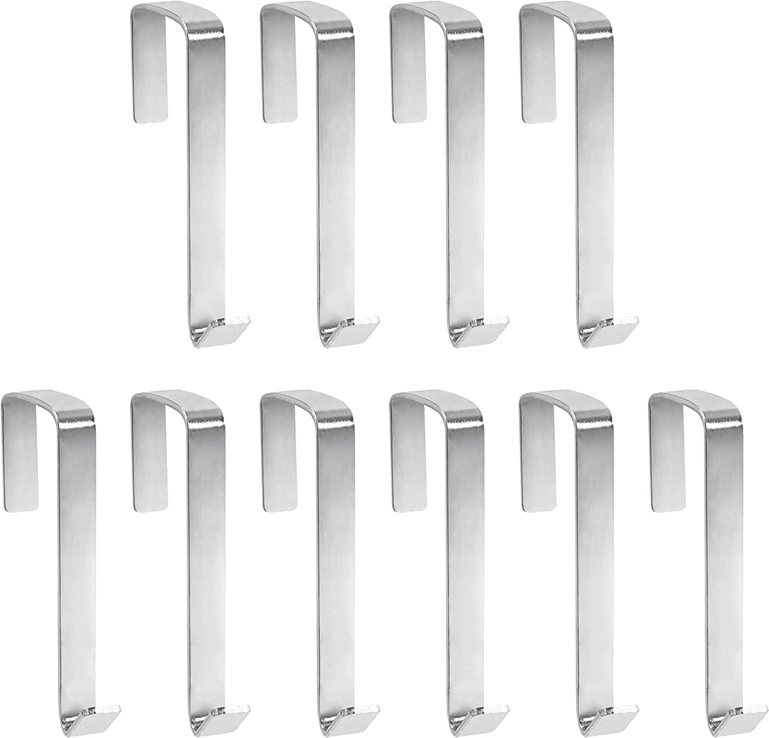 10 Ganchos para Colgar Sobre la Puerta, Gancho de Metal Resistente en ...