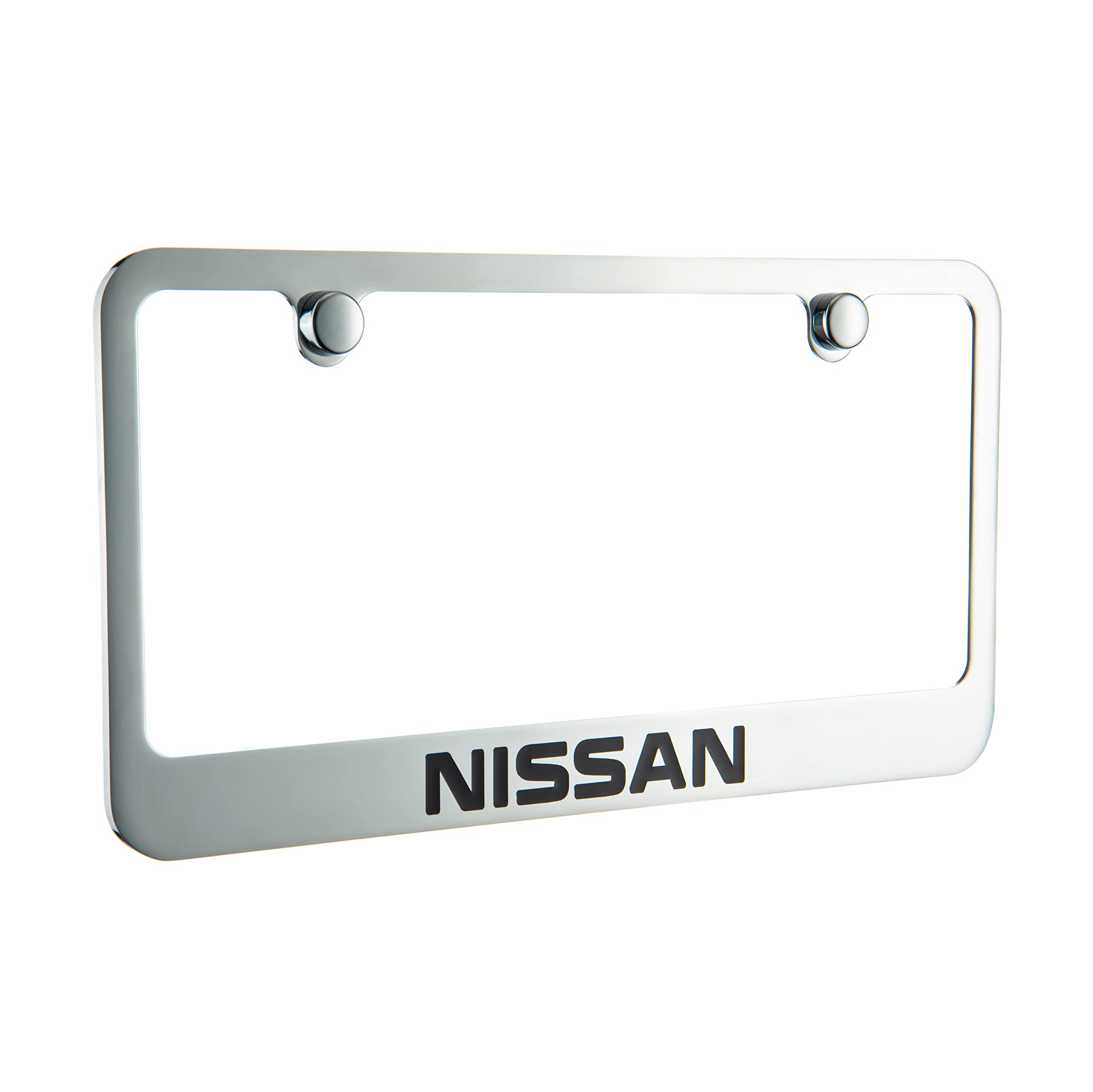 Amazon.com: Nissan Chromed License Frame, Officially Licensed. : Automotive
