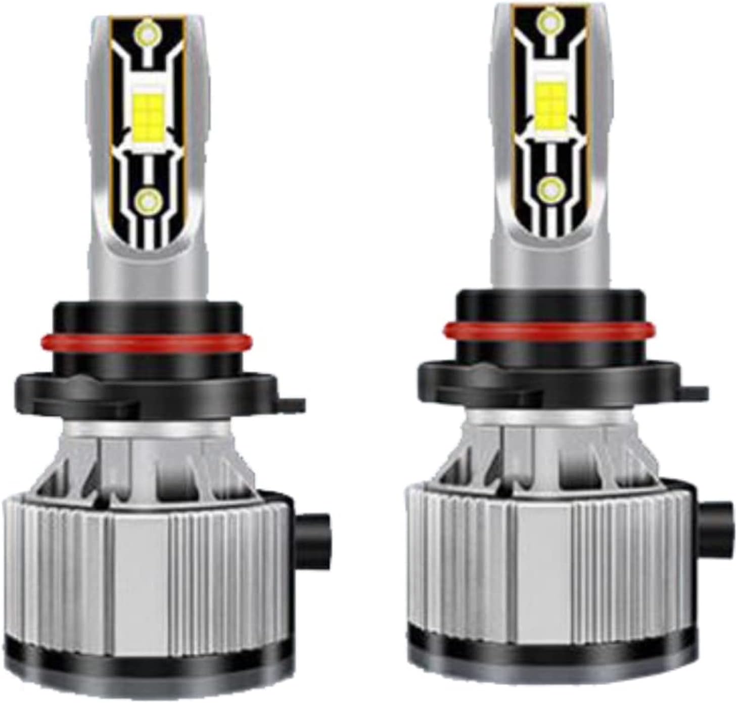 Suzec HB3/HB4/P43 Car LED Bulb Super Bright Headlight Kit (AD-LED-HB3 ...