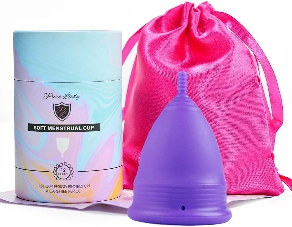 Amazon.com: Reusable Menstrual Cup - Super Soft and Flexible + Storage ...