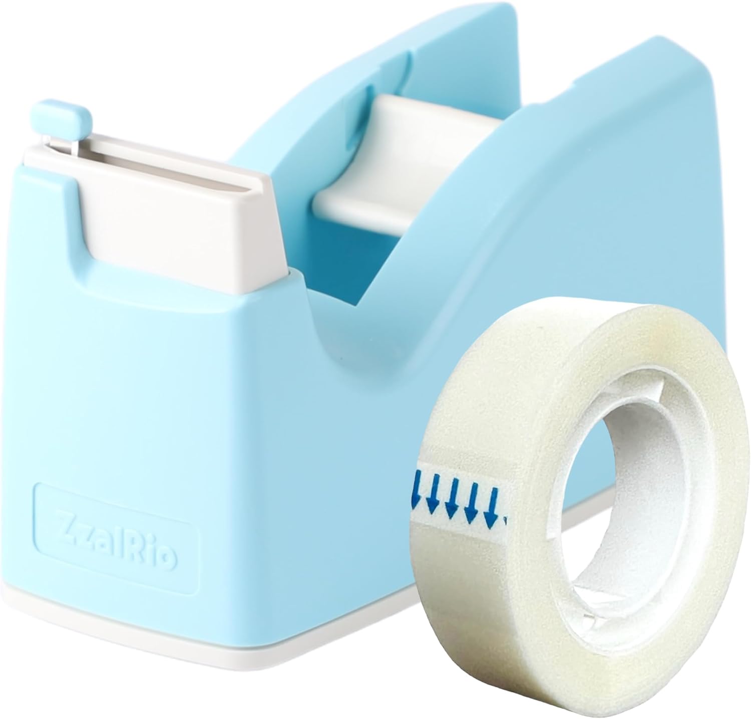 Amazon.com: ZzalRio Cute Safety Tape Dispenser (Blue) 1" Core - Easy ...
