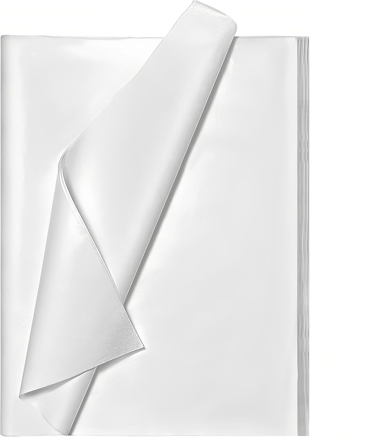 Tissue Paper 14 x 20 Inches 60 Sheets White Recyclable Wrapping Paper ...