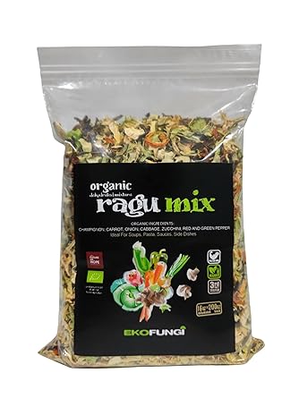 Amazon.com: EF EKOFUNGI Ragu Mix Dehydrated Vegetables and Mushrooms ...