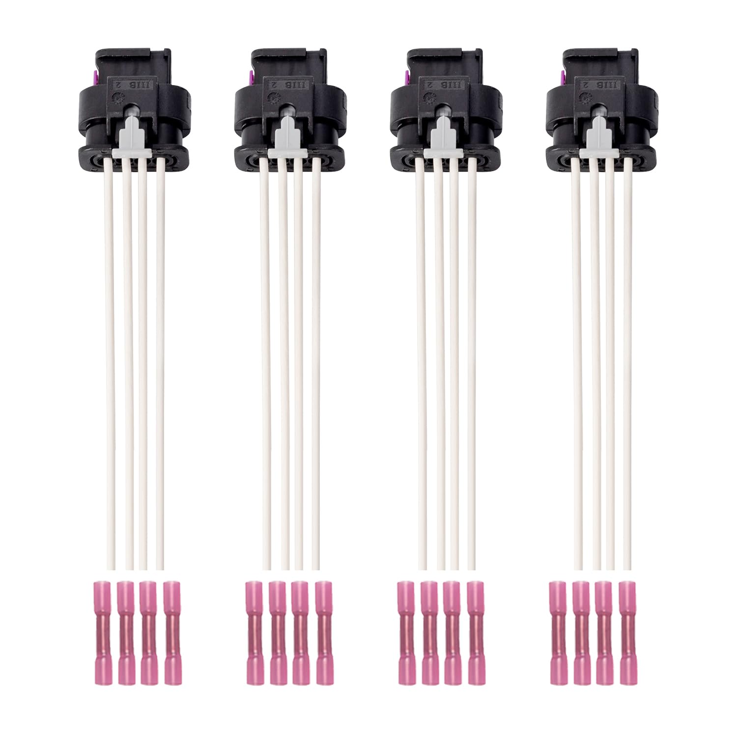 Amazon.com: ENA Set of 4 Electrical Ignition Coil Connector Plug ...