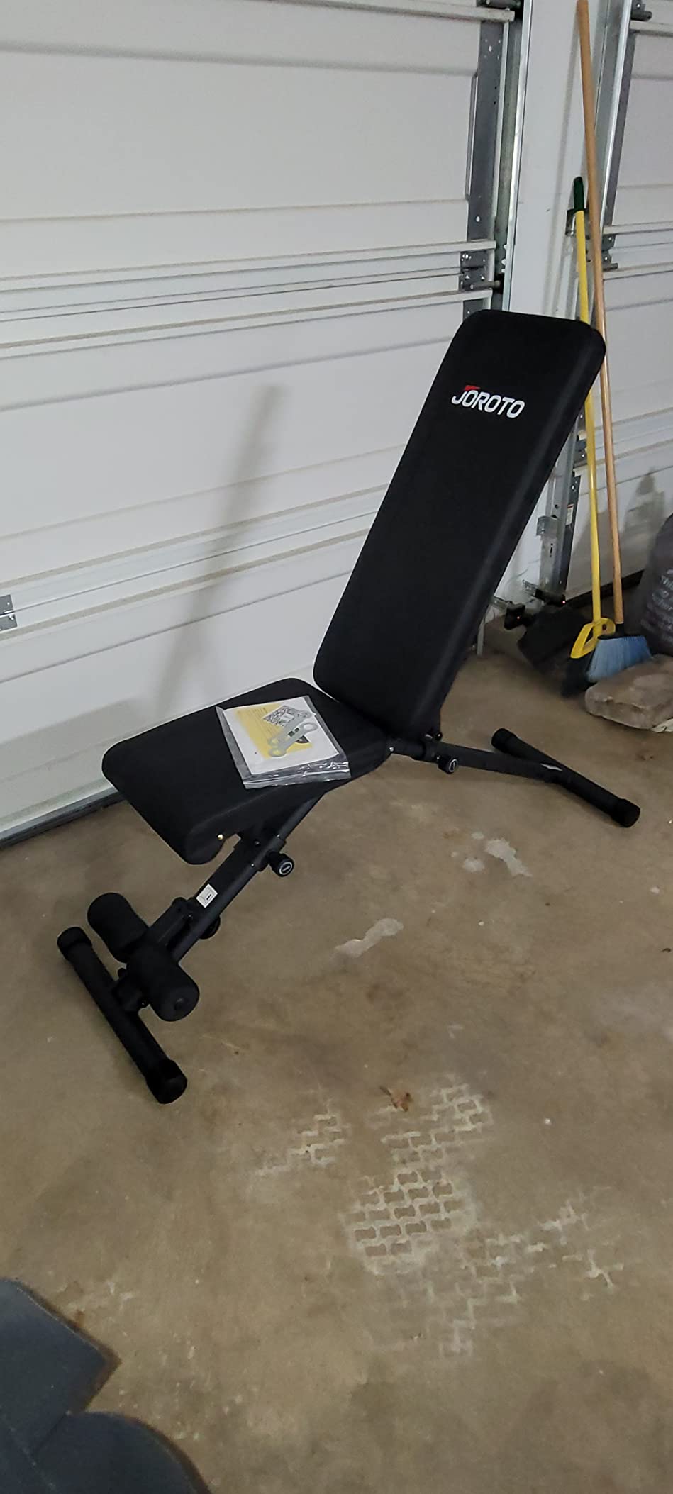 $23/mo - Finance JOROTO MD35 Adjustable Weight Bench - Foldable 700 ...
