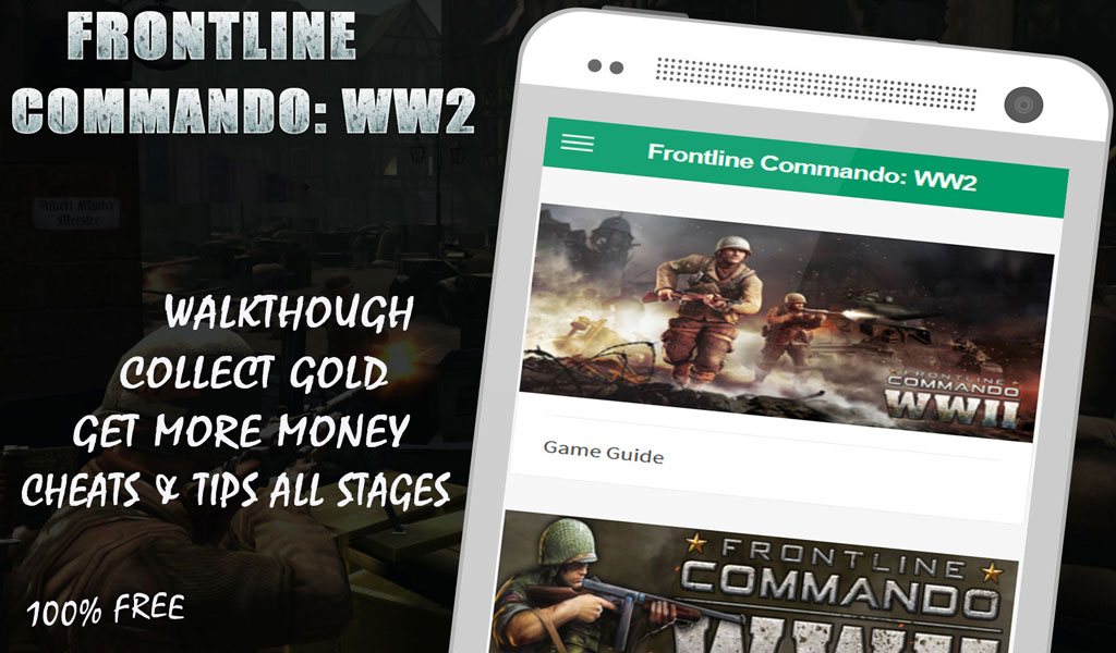 Guide for Frontline Commando: WW2 - App on Amazon Appstore