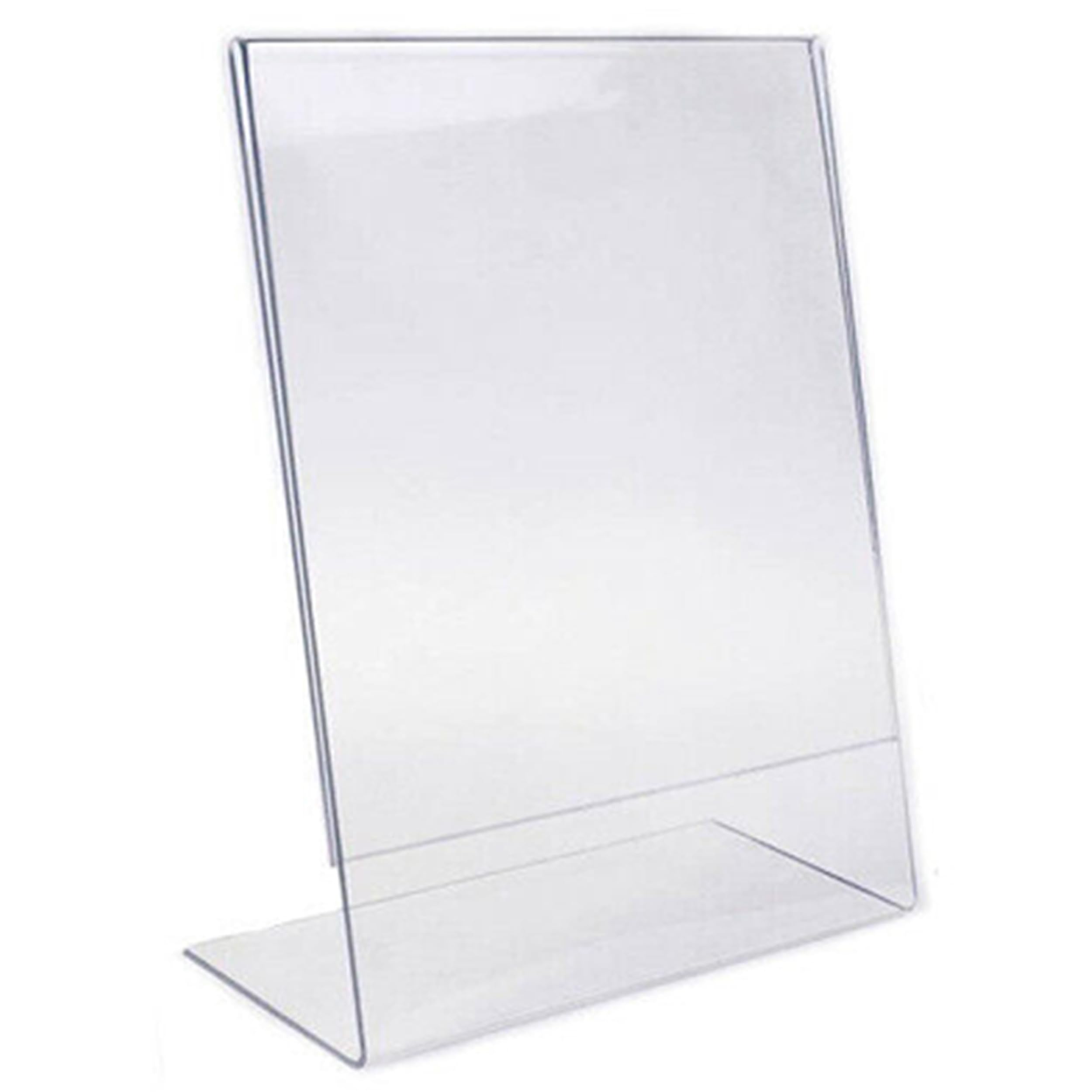 A3 Acrylic Poster Menu Holder Lean to Perspex Leaflet Display Stands ...