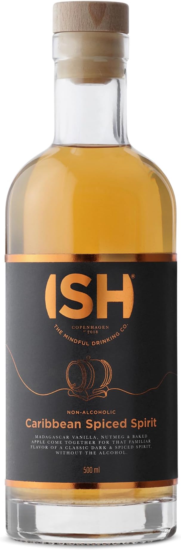 Amazon.com : ISH Caribbean Spiced Spirit | Award-Winning Non-Alcoholic ...