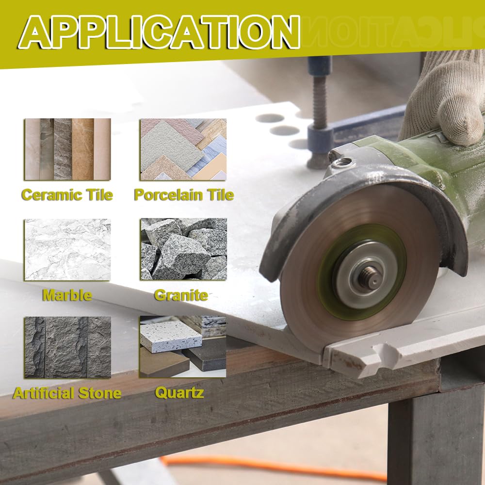 Snapklik.com : Diamond Tile Saw Blade - 125mm 2pcs Cutting Grinding ...