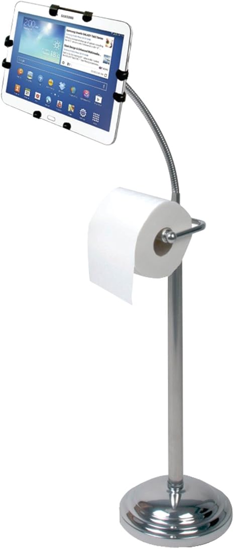 Amazon.com: CTA Digital Universal Pedestal Stand with Roll Holder for ...