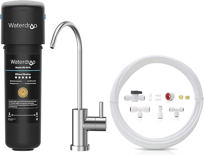 Amazon.com: Waterdrop 10UB Under Sink Drinking Water Filter System and ...