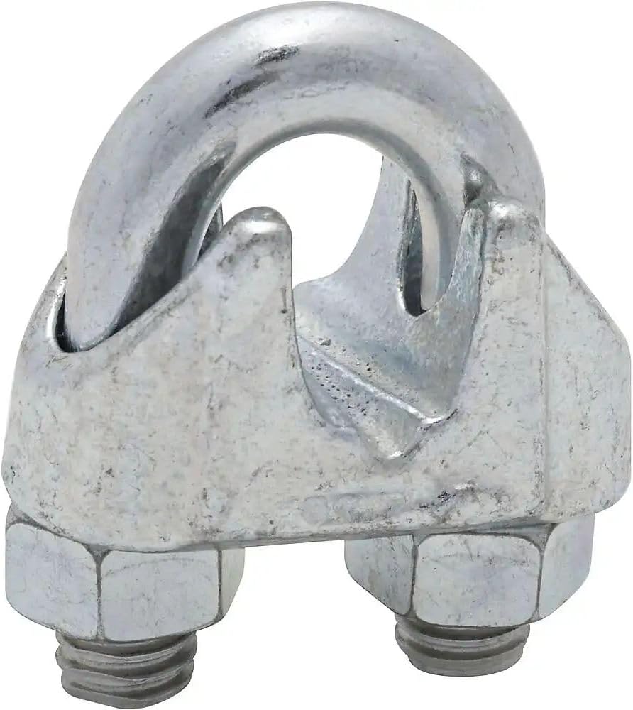Amazon.com: 3230BC 3/8" Wire Cable Clamp - Zinc Plated : Industrial ...