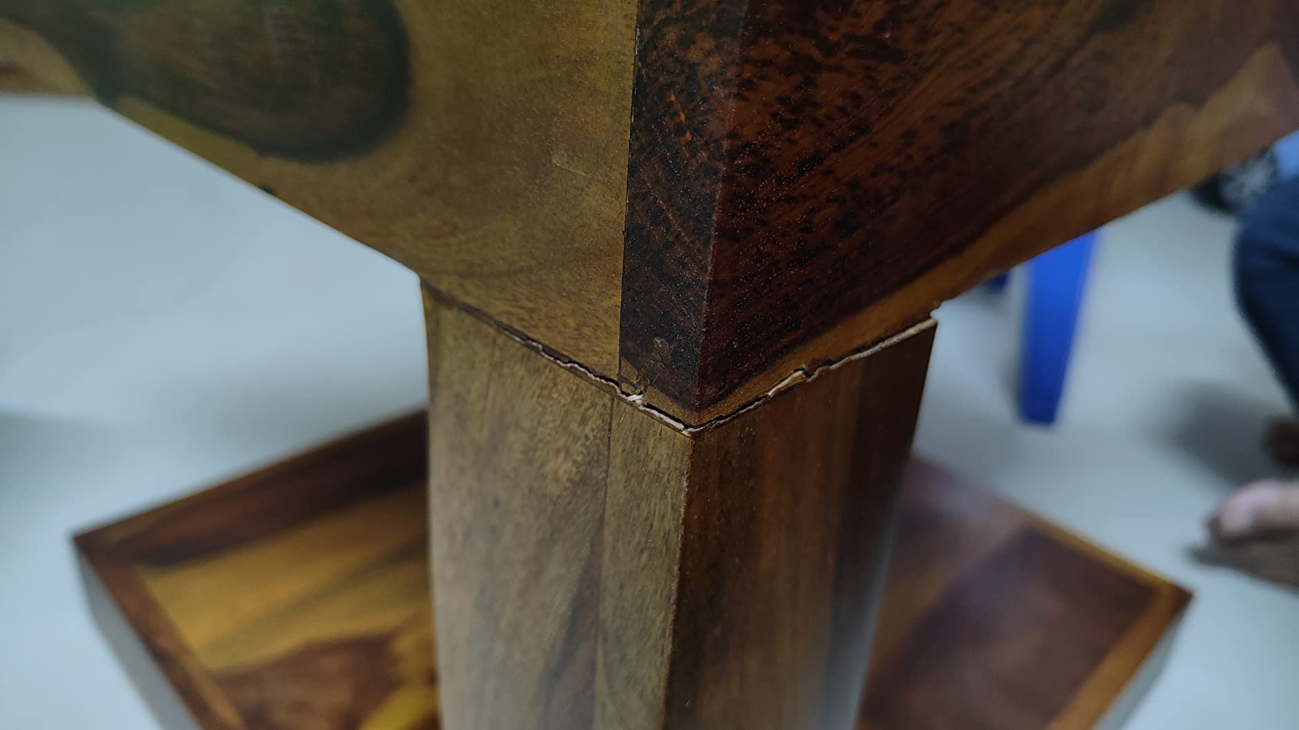 CHETAK FURNITURE Rectangle Wooden Center Coffee Table for Living Room ...