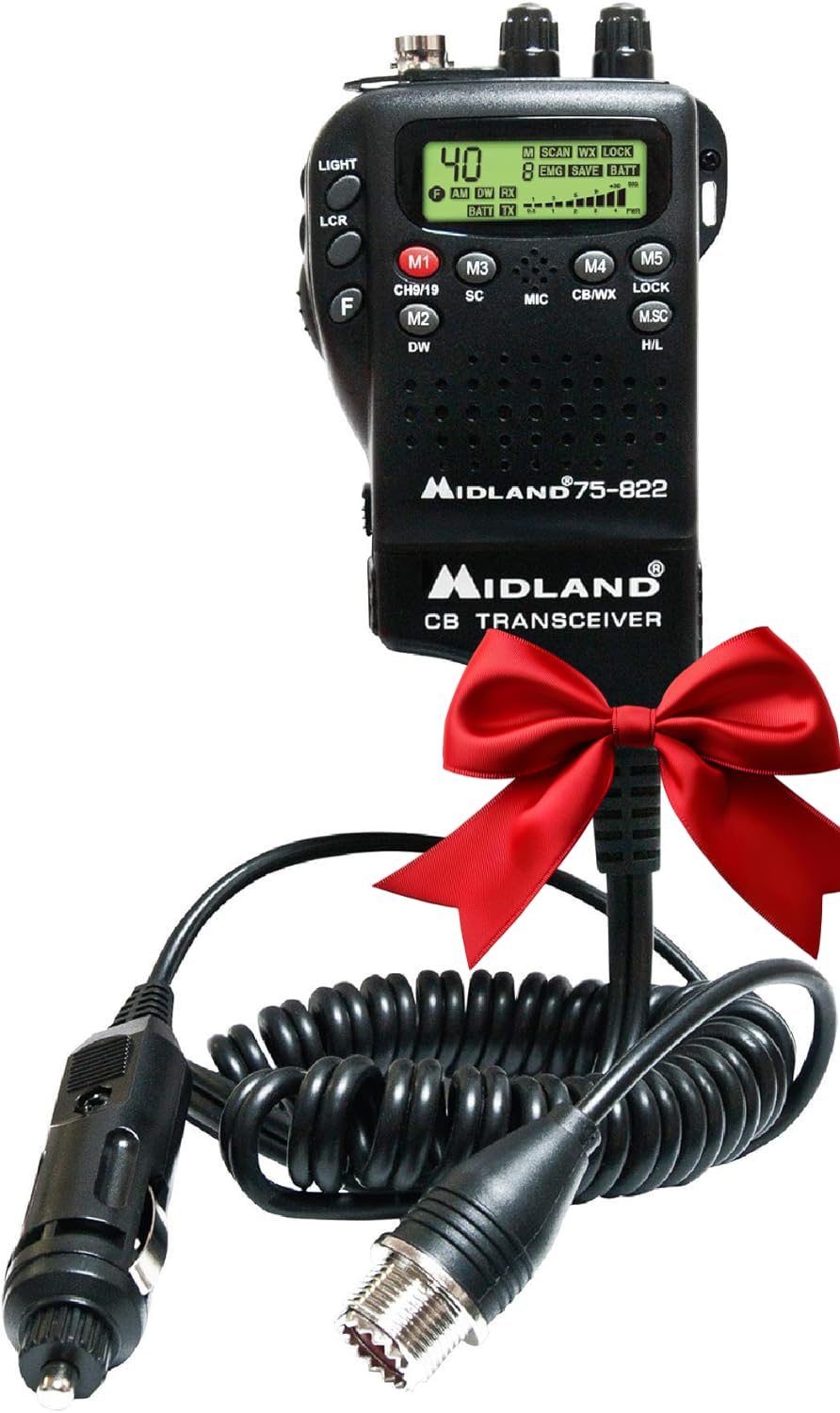 Amazon.com: Midland 75-822 Handheld CB Radio & Mobile CB Radio – Walkie ...