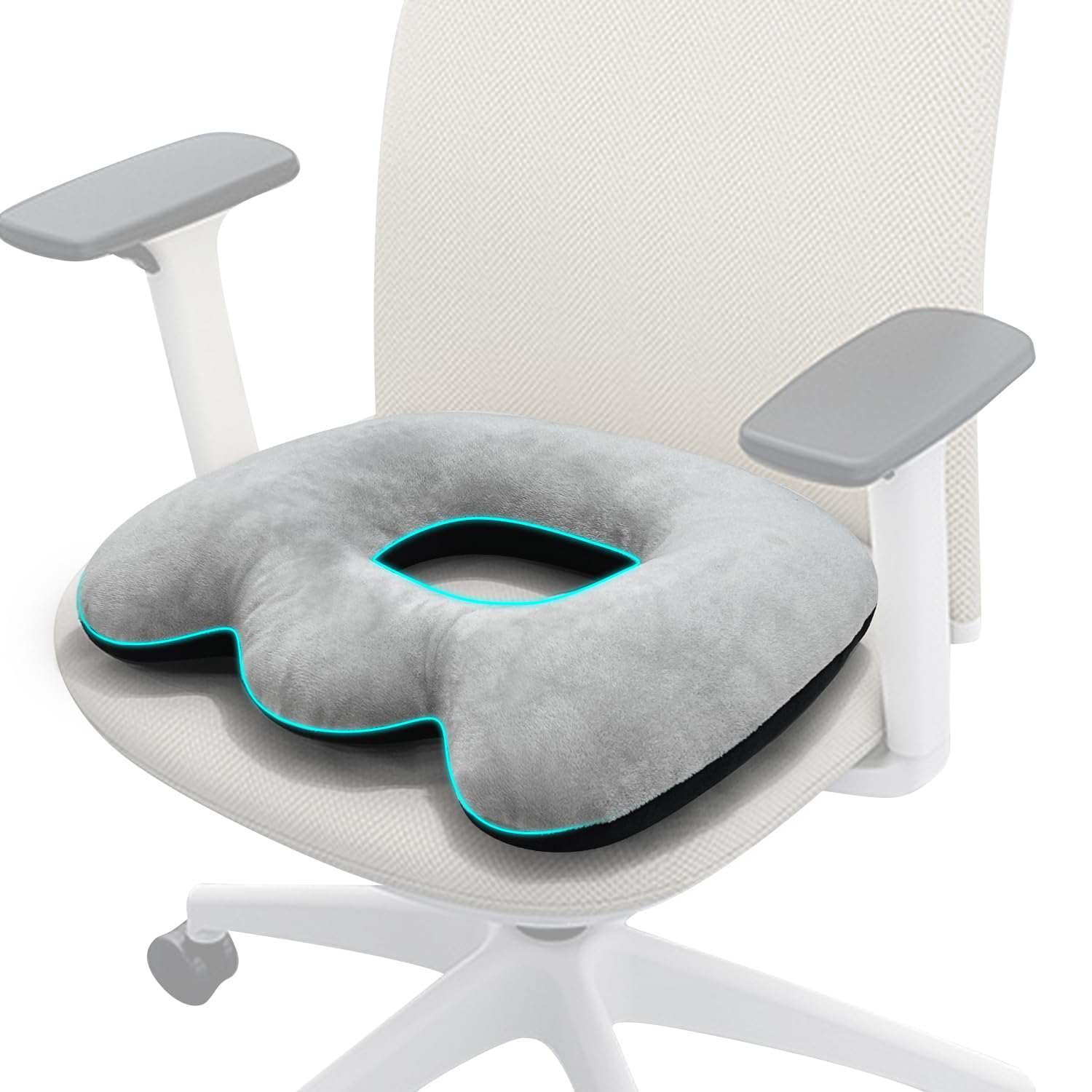 Amazon.com: Donut Pillow Seat Cushion for Office Chair Cushion Butt ...