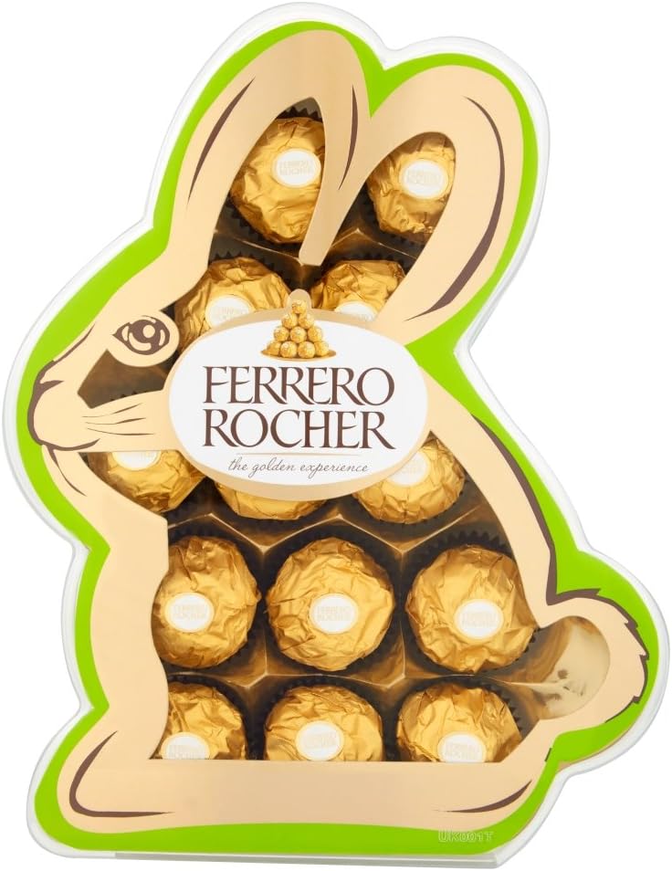 Ferrero Rocher T13 Bunny Shaped Chocolate, 162.5 g : Amazon.co.uk: Grocery