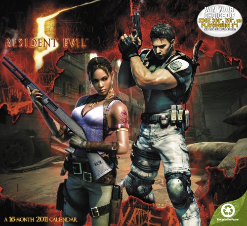 Resident Evil 2011 Calendar: Day Dream Calendars: 9781423804321: Amazon ...