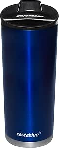 Amazon.com: costablue Travel Coffee Mug - 16 Oz. Stainless Steel Insulated Coffee Mug, Leak ...
