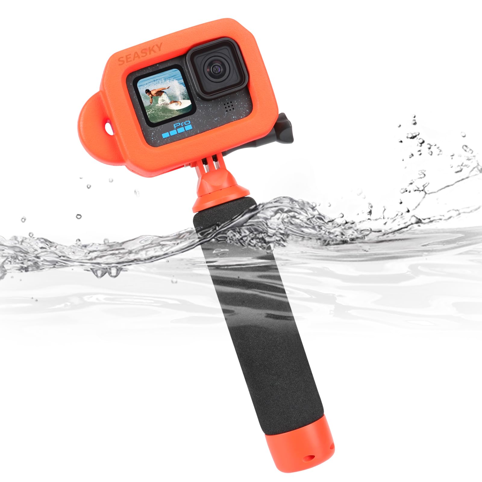 Amazon.com : SEASKY Foam Floaty case & F1 Floating Handle Grip Kit ...