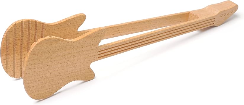 Amazon.com: Kikkerland Rockin' Wooden Kitchen Utensil Heat Resistant ...