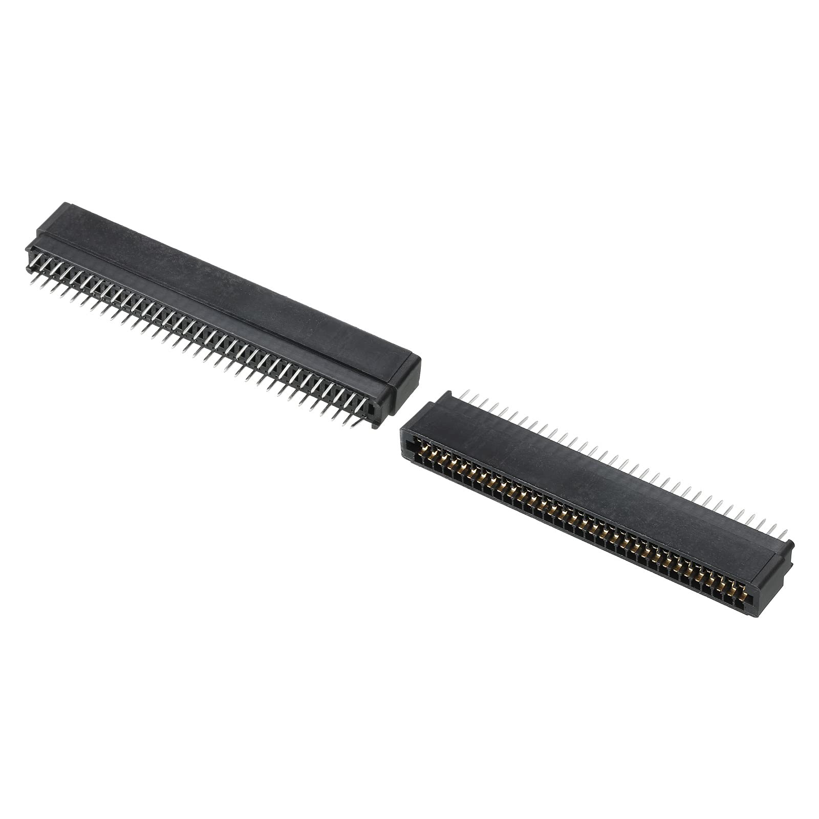 Amazon.com: PATIKIL Card Edge Connector Black Socket Straight ...