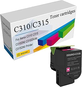 Amazon.com: C310 C315 Toner Cartridge Compatible for Xerox 006R04356 006R04357 006R04358 ...